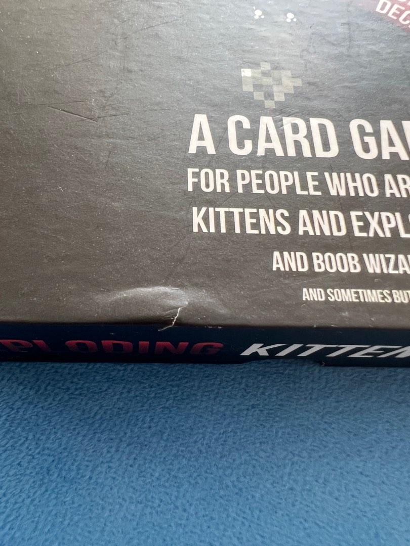 Exploding Kittens NSFW Deck, Hobbies & Toys, Toys & Games on Carousell