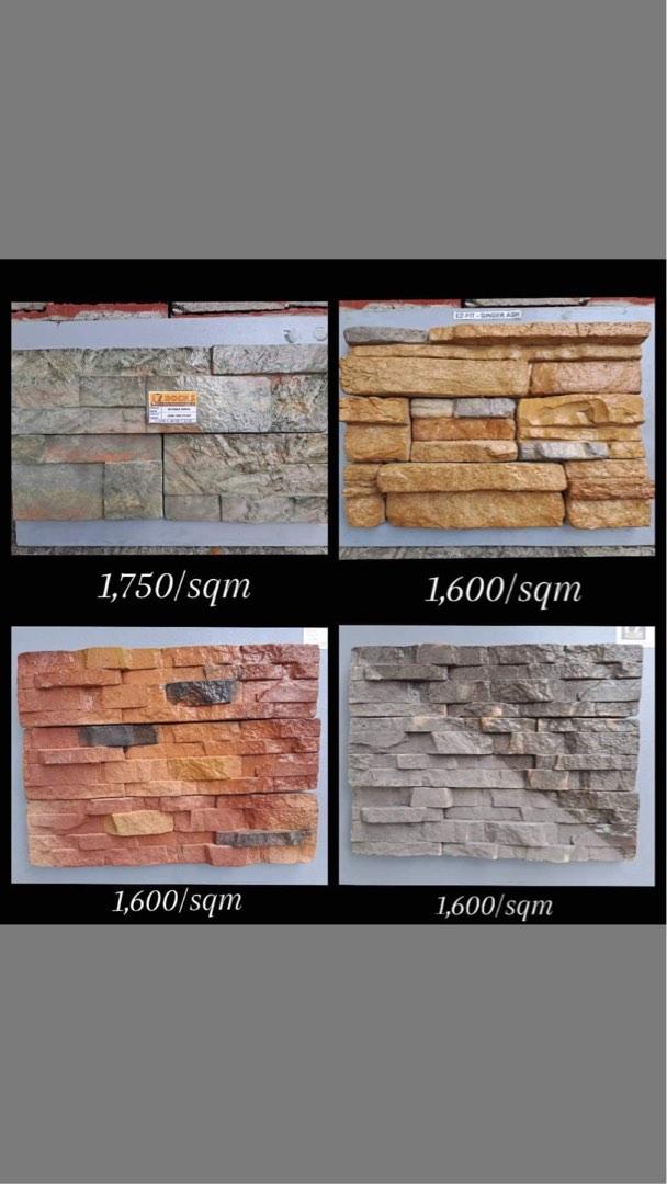 Ez Rock Stone wall cladding, Furniture & Home Living, Home Decor, Wall ...