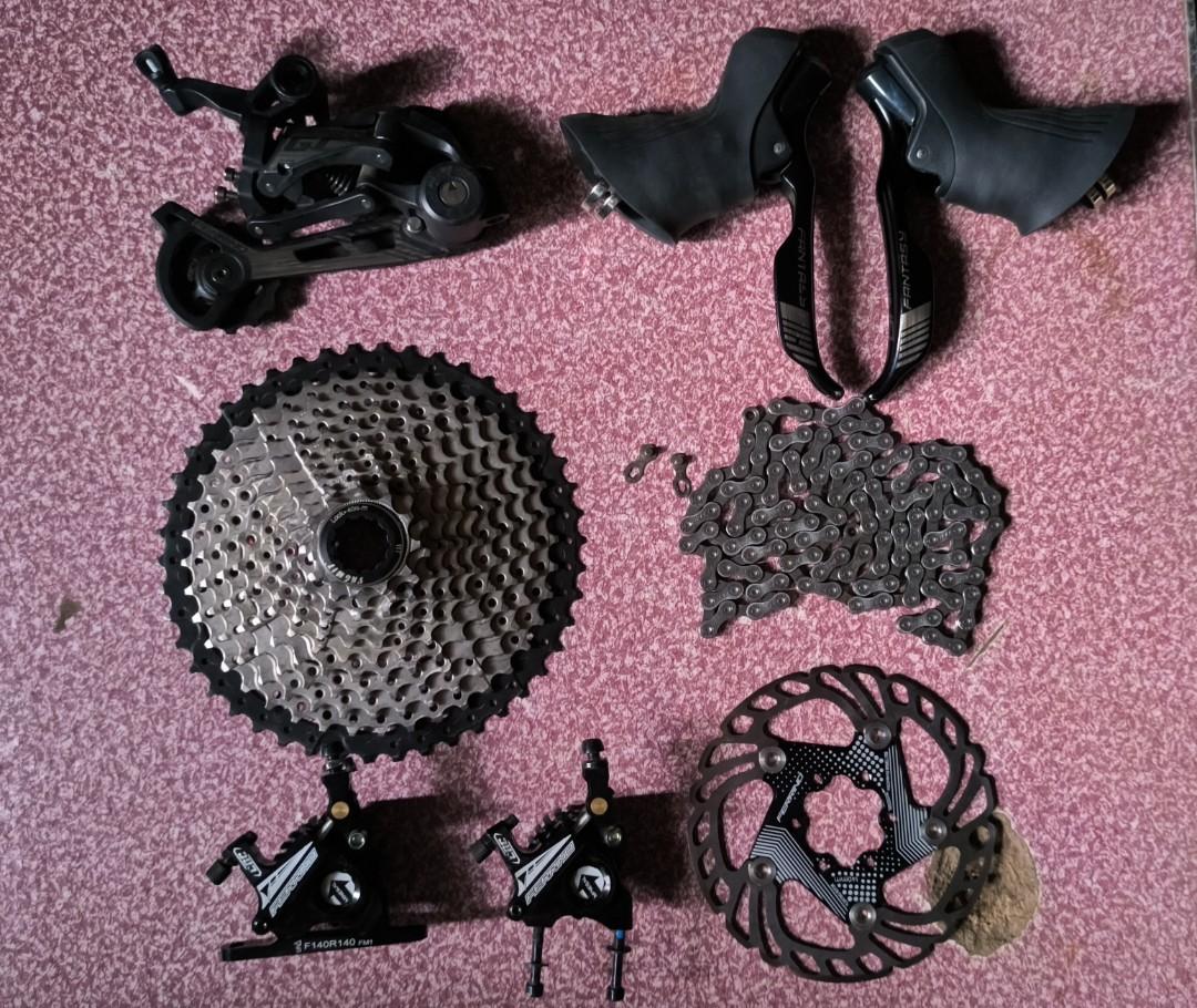 Ferrino Fantasy 1x11 GravelBike Semi Groupset, Sports Equipment ...