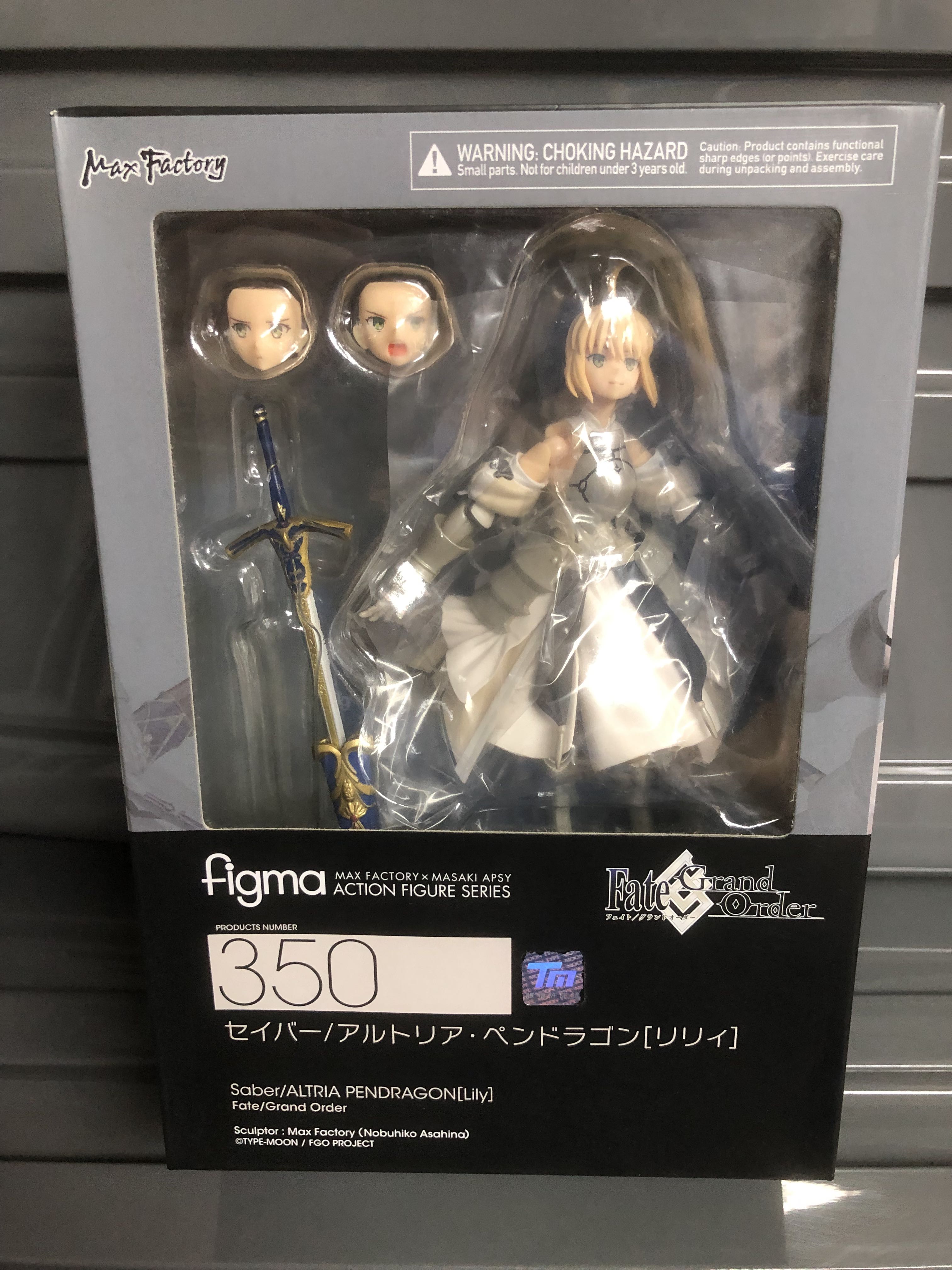 Figma 350 fate fgo saber lily 全新, 興趣及遊戲, 玩具 & 遊戲類 - Carousell