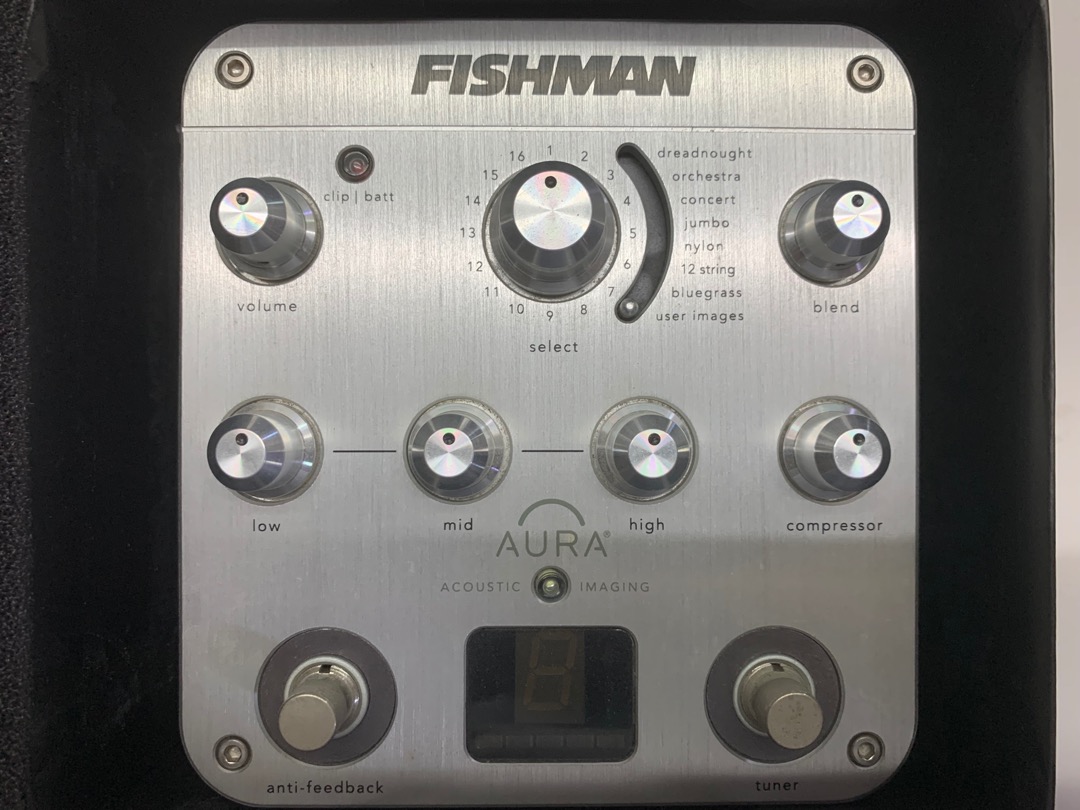 Fishman Aura Spectrum DI Preamp, Hobbies & Toys, Music & Media, Musical ...