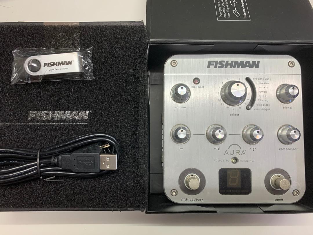 Fishman Aura Spectrum DI Preamp, Hobbies & Toys, Music & Media, Musical ...