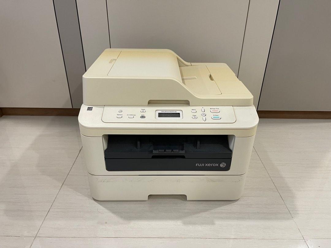 Fuji Xerox DocuPrint M225dw - Monochrome Laser Printer with Duplux and ...