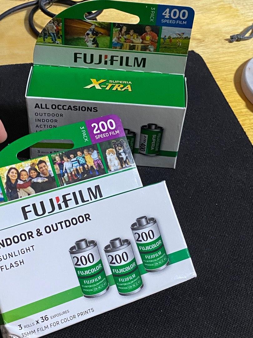 Fujifilm 35mm Film Fuji Colour 200 & Fuji Superia X-Tra 400 ...
