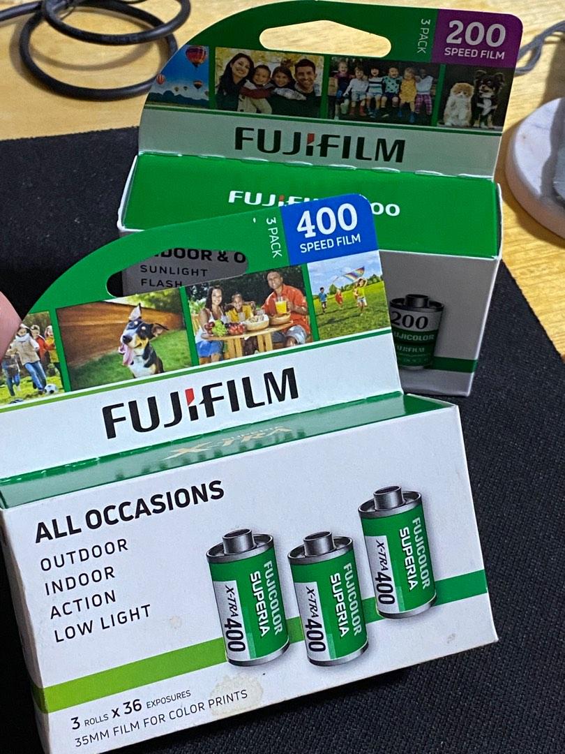 Fujifilm 35mm Film Fuji Colour 200 & Fuji Superia X-Tra 400 ...