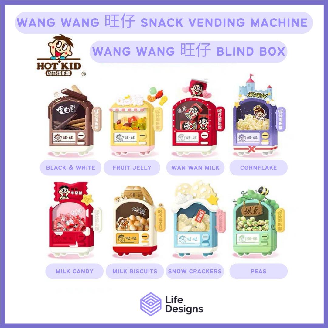 [Instock] Wang Wang Hot Kid Blindbox Snacks Vending Machine Blind Box ...