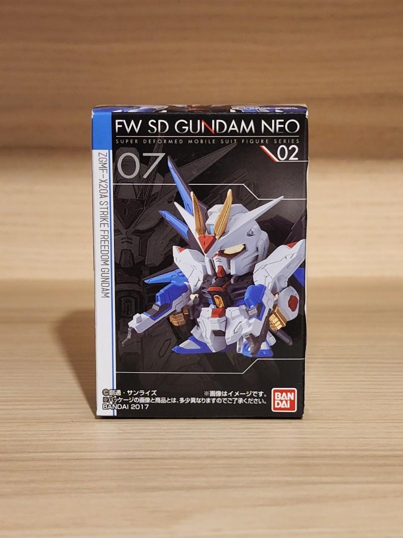 FW SD Gundam NEO Strike Freedom, 興趣及遊戲, 玩具 & 遊戲類 - Carousell