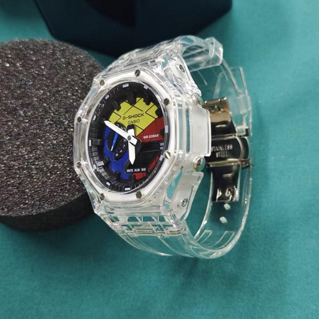 G- Shock casioak mod Casioak Rubik custom edition ga2100 ga2100 ga-2100 ...