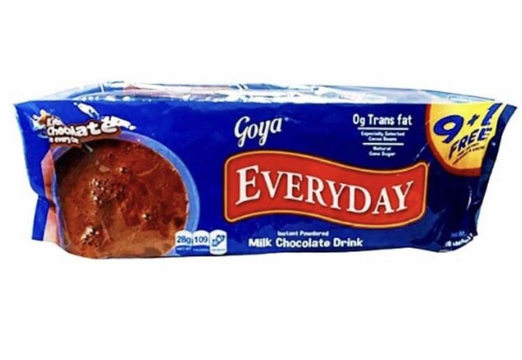 Goya Everyday Instant Powdered Milk Chocolate Drink 280g (10 sachets x ...
