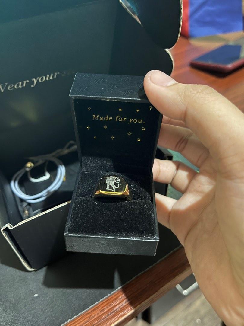 Greek Signet Ring (Tala by Kyla), Women's Fashion, Jewelry & Organizers ...