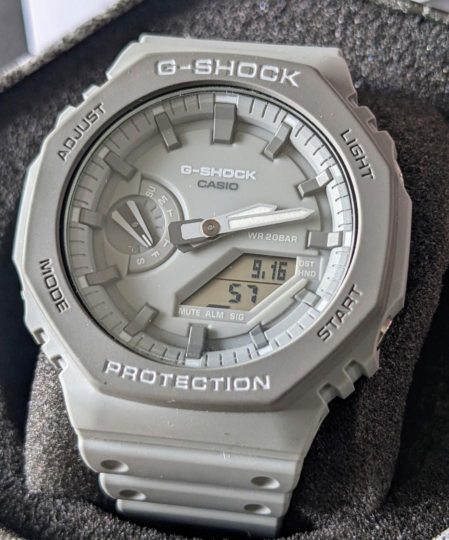 GShock Casio Oak Gray, Men's Fashion, Watches & Accessories, Watches on ...