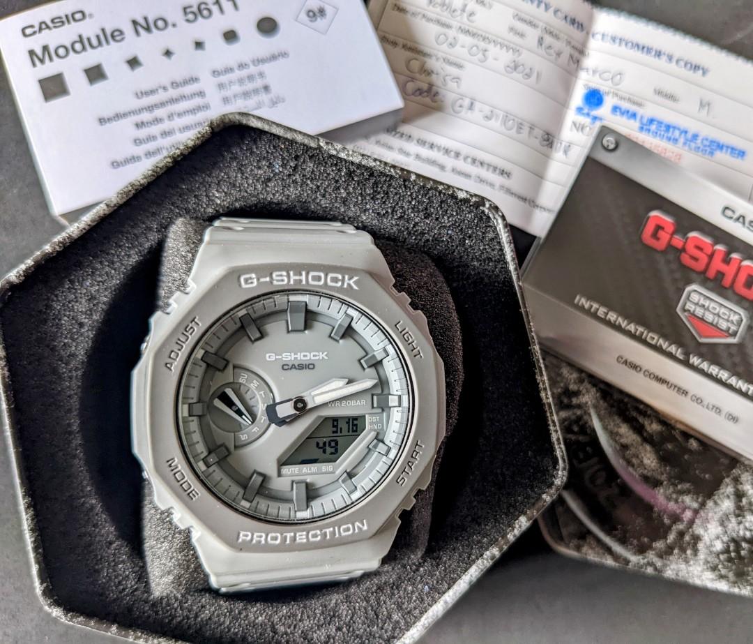 GShock Casio Oak Gray, Men's Fashion, Watches & Accessories, Watches on ...
