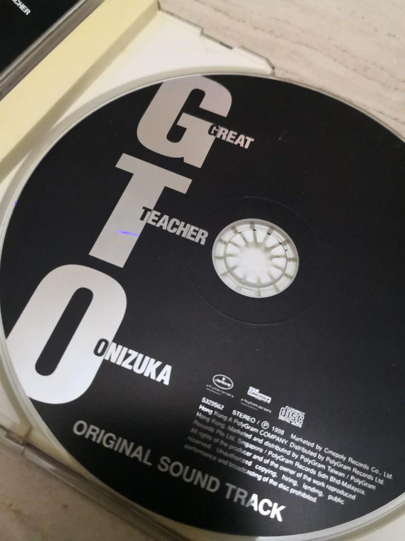 GTO Original Soundtrack, Hobbies & Toys, Music & Media, CDs & DVDs on Carousell