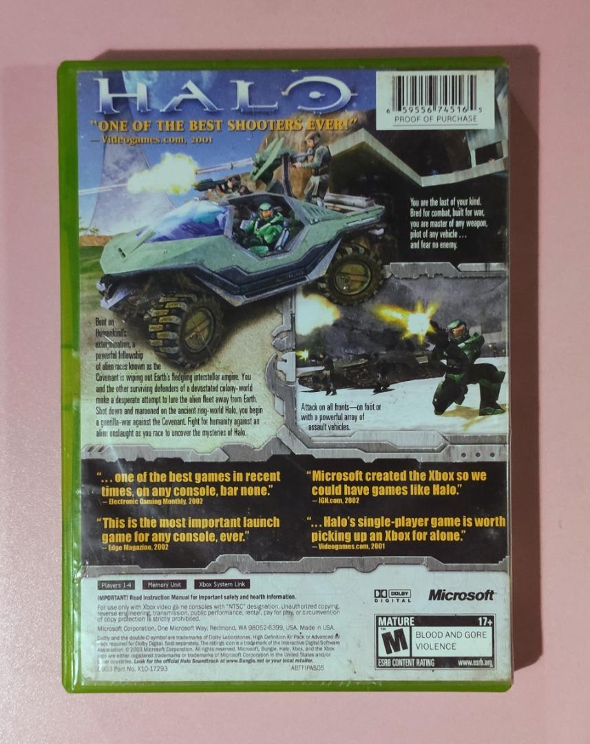 Halo Combat Evolved - [OG XBOX / Original XBOX Game] [NTSC / ENGLISH ...