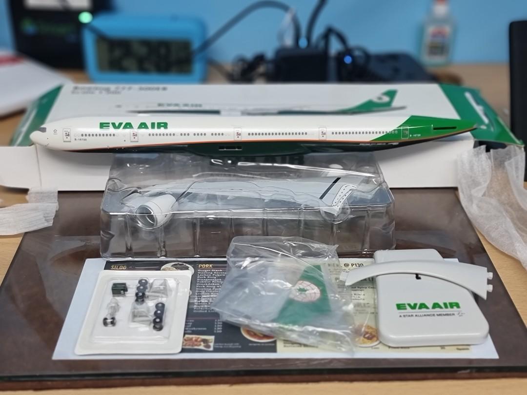 Hogan Eva Air B777-300ER 1:200 Model Airplane, Hobbies & Toys ...