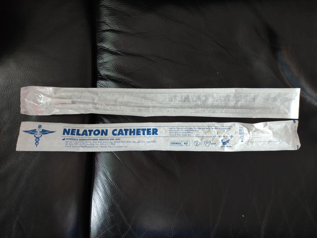 Hospitech Nelaton catheter size 12 20pieces, Health & Nutrition ...