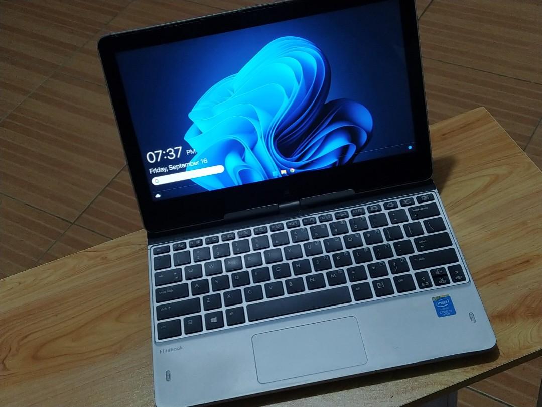 HP Elitebook Revolve 810 G3 11.6" HD Touchscreen Convertible Tablet ...