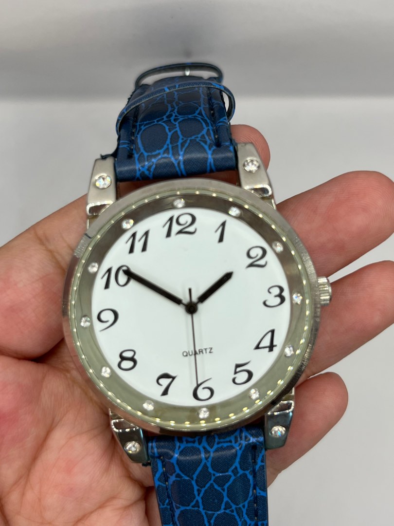 Huge Face Japan Quartz Watch, Women's Fashion, Watches & Accessories ...