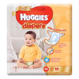 Huggies M Size Diaper, Babies & Kids, Bathing & Changing, Diapers ...