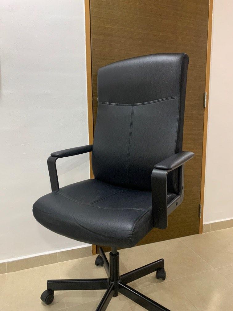 IKEA Millberget Swivel Office Chair, Furniture & Home Living, Furniture ...