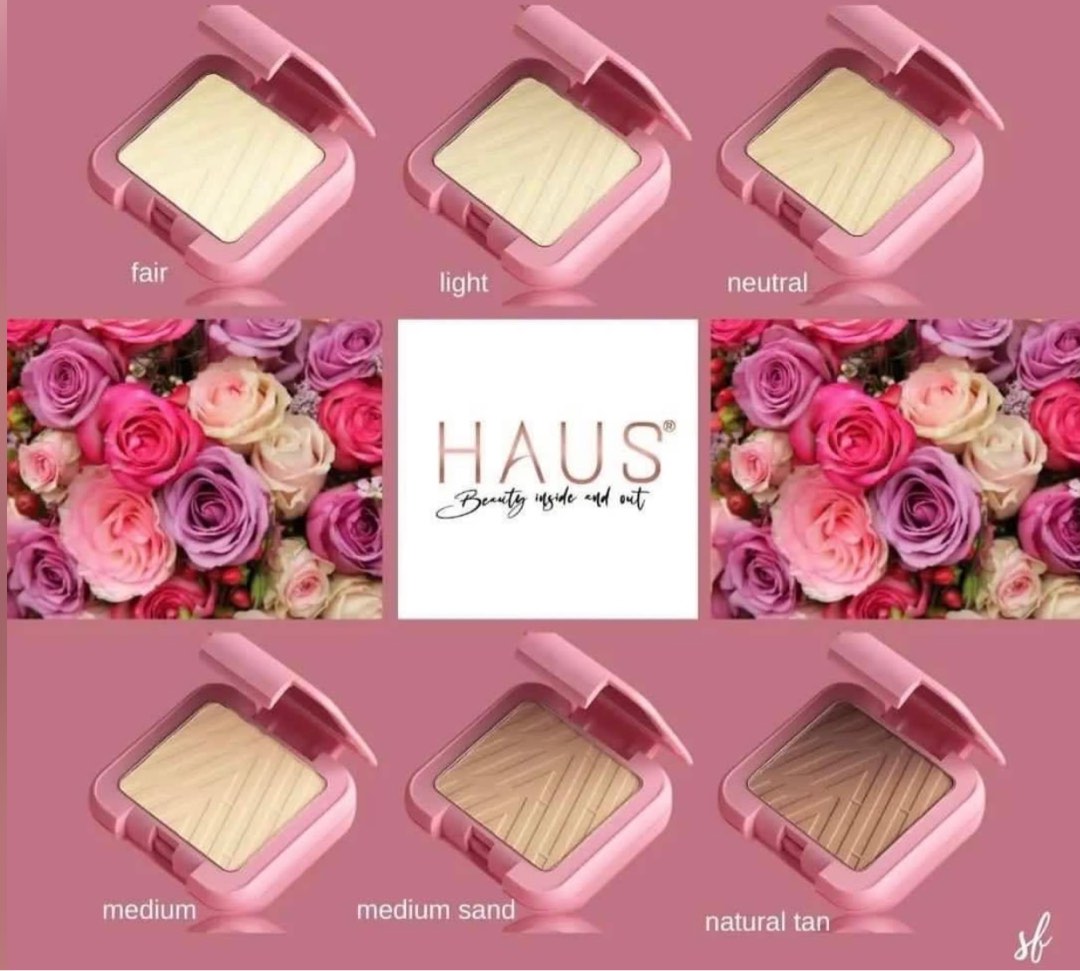 (Instock) Kina X Haus Magic Powder Foundation, Beauty & Personal Care ...