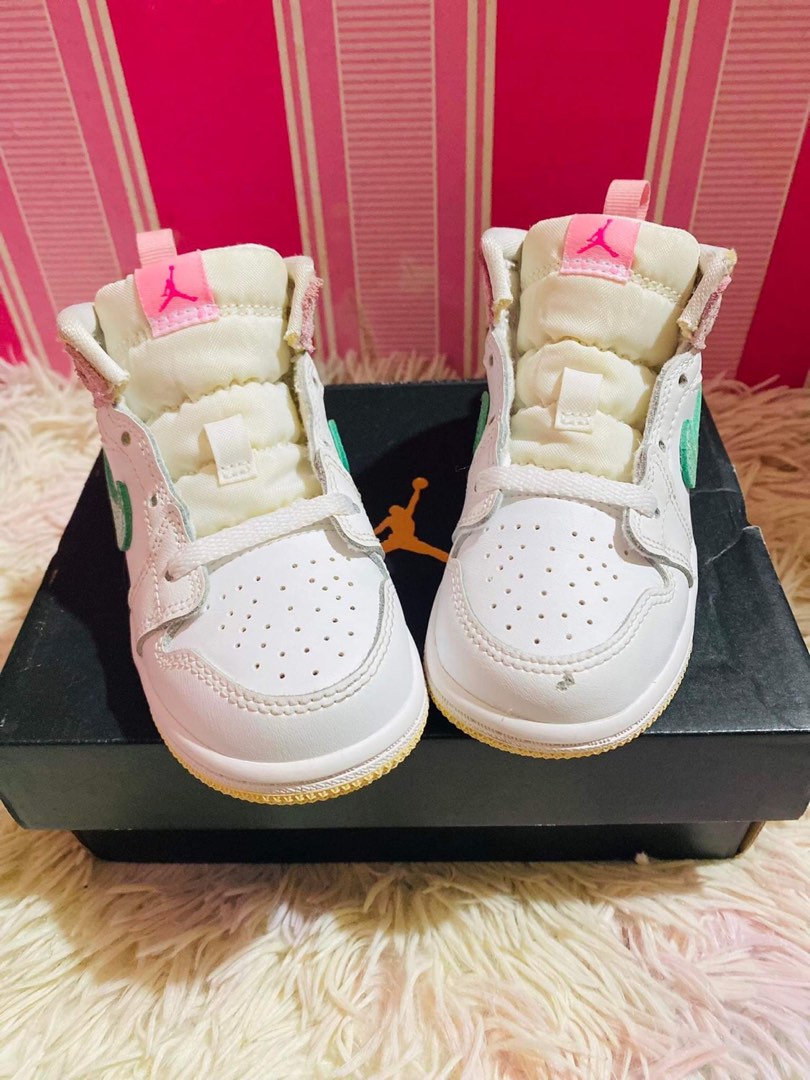 JORDAN PAINT DRIP 7c, Babies & Kids, Babies & Kids Fashion on Carousell