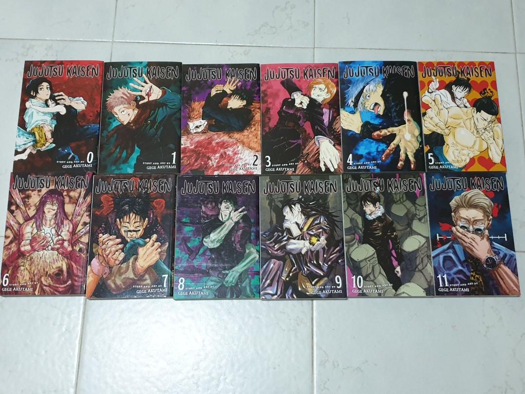 Jujutsu kaisen/jjk manga volumes 0 to 11, Hobbies & Toys, Books ...