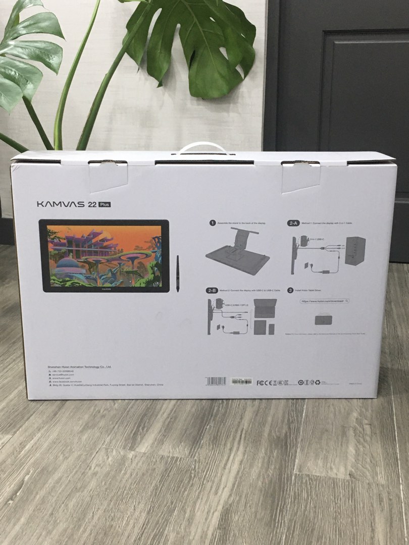 Kamvas 22 Plus Drawing Tablet, Mobile Phones & Gadgets, Mobile & Gadget ...