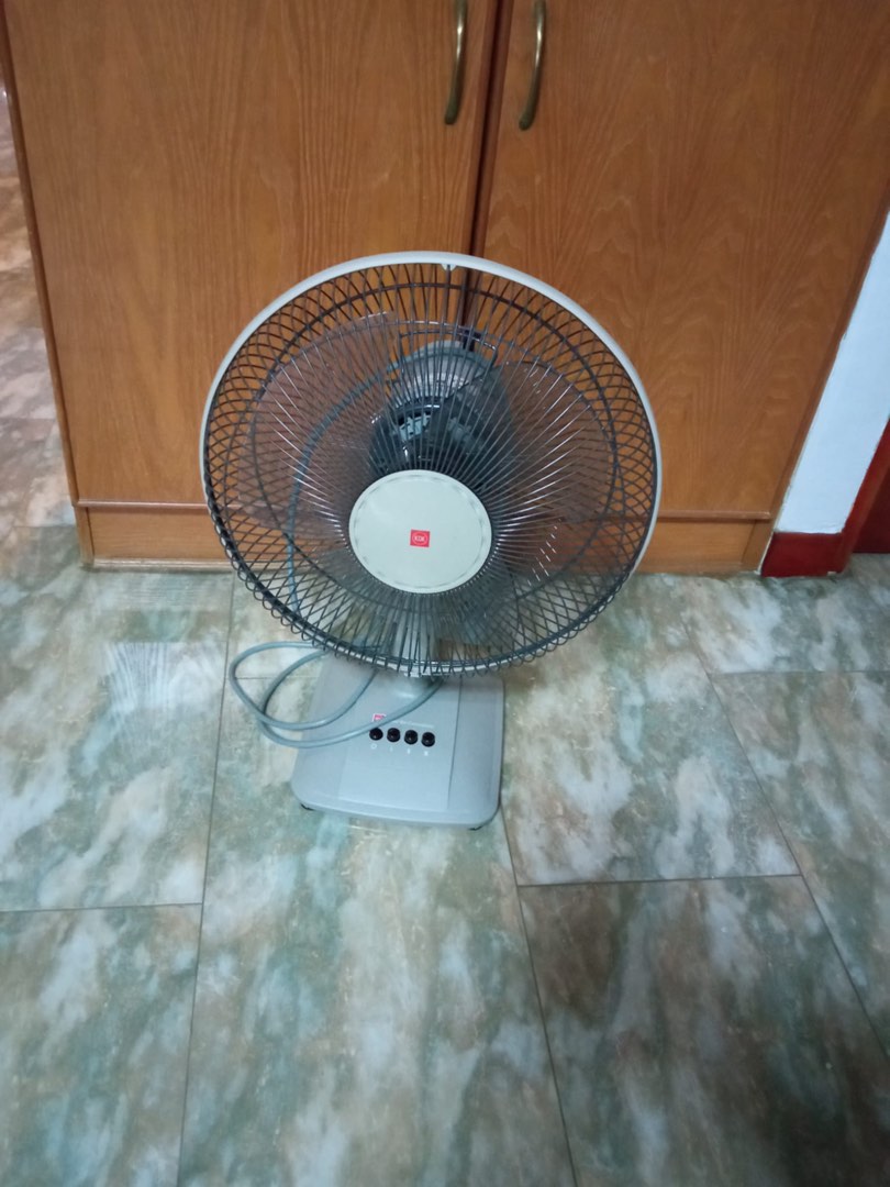 KDK 12” Table Fan, Furniture & Home Living, Lighting & Fans, Fans on ...