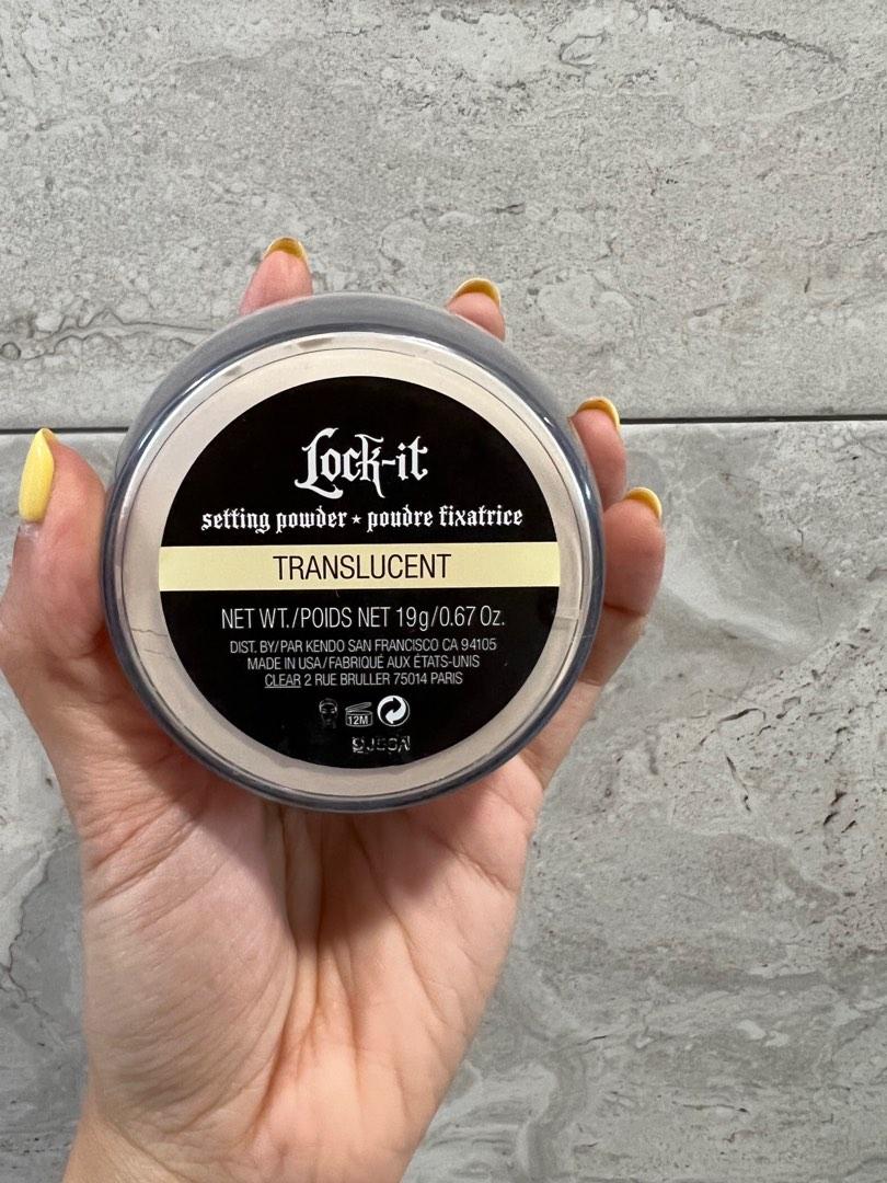 KVD Lock-it setting powder (Translucent), Beauty & Personal Care, Face ...
