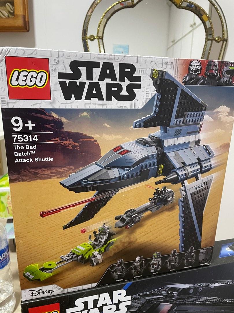 Lego star wars starwars 75314 The Bad Batch Attack Shuttle, Hobbies ...