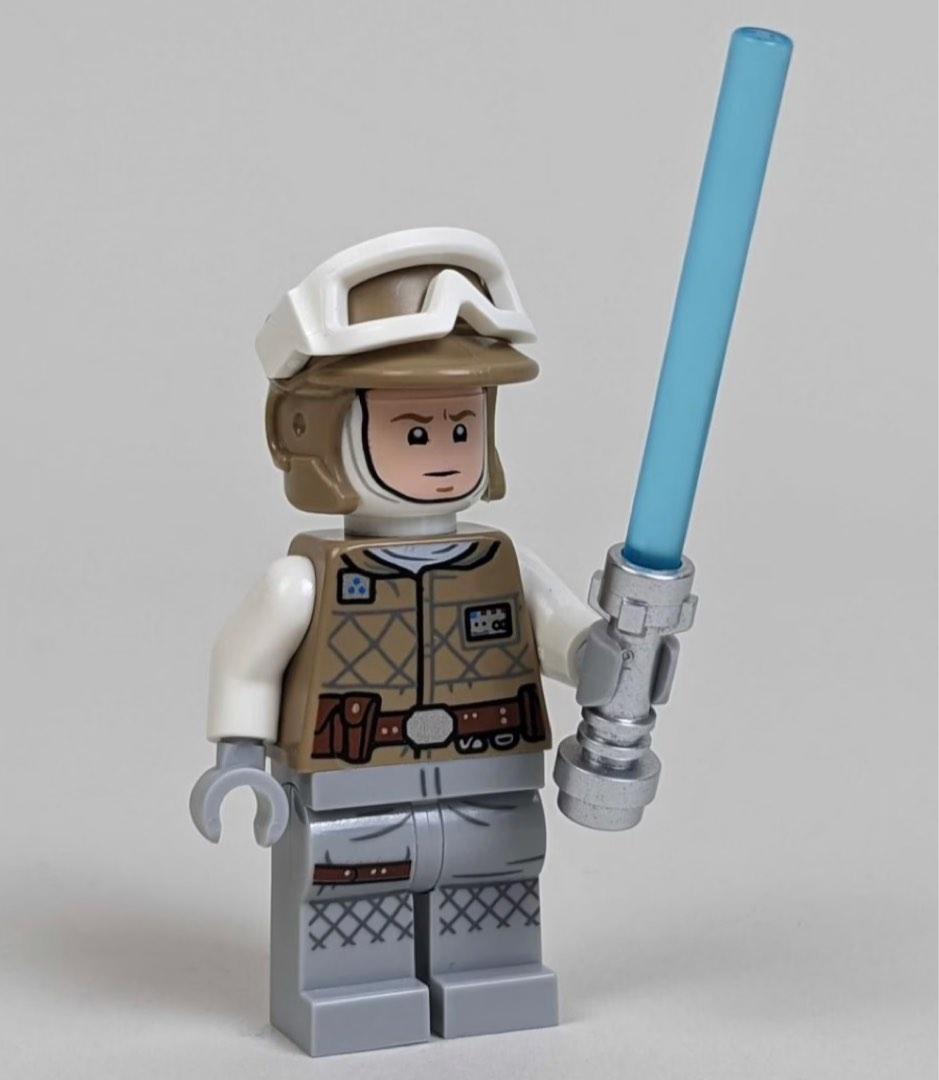 Lego 75340 Star Wars Luke Skywalker (Hoth Uniform) Wampa Cave Santa ...