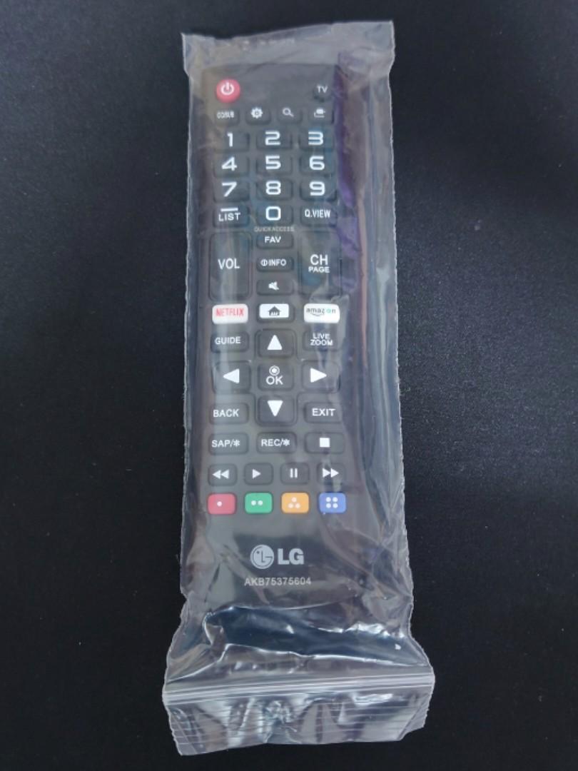 全新LG電視專用款遙控器 Remote Control for LG Smart TV, 家庭電器, 電視 & 其他娛樂, 電視組件及配件 ...