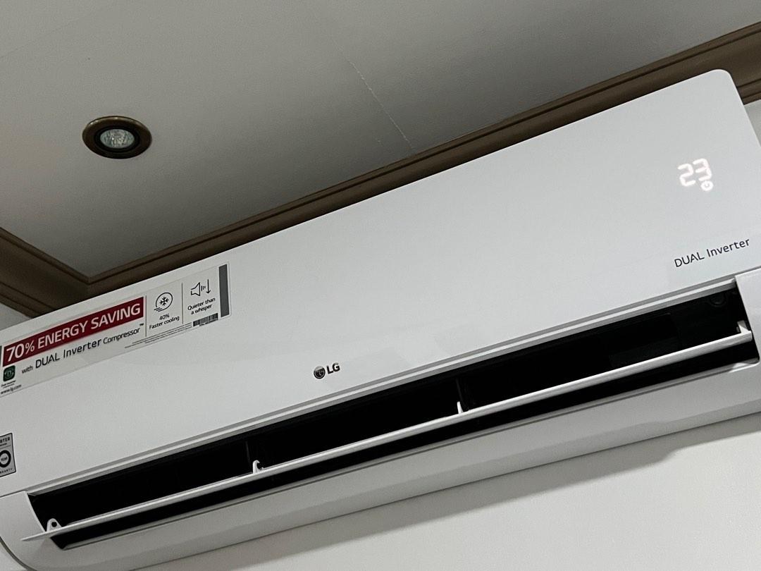 LG Split-Type Aircon 2HP, TV & Home Appliances, Air Conditioning and Heating on Carousell