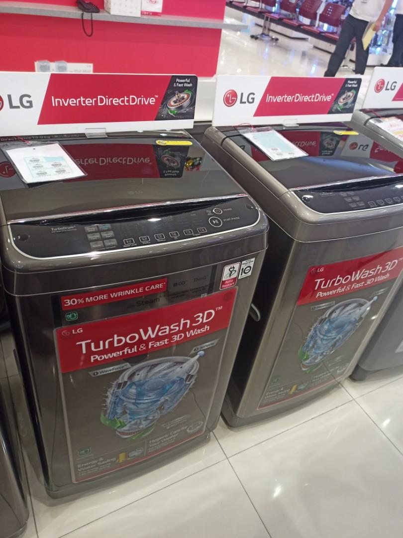 LG TOP LOAD WASHING MACHINE DIRECT DRIVE MOTOR, TV & Home Appliances ...