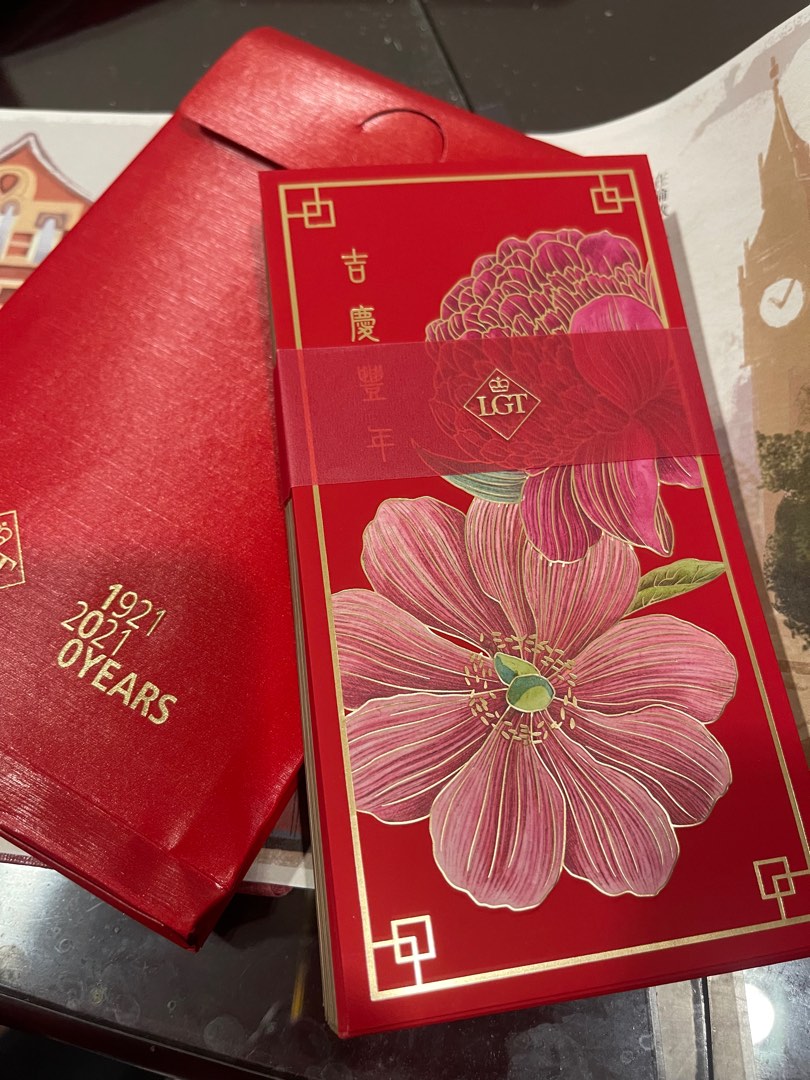 LGT 100 years special red packets, Hobbies & Toys, Stationery & Craft ...