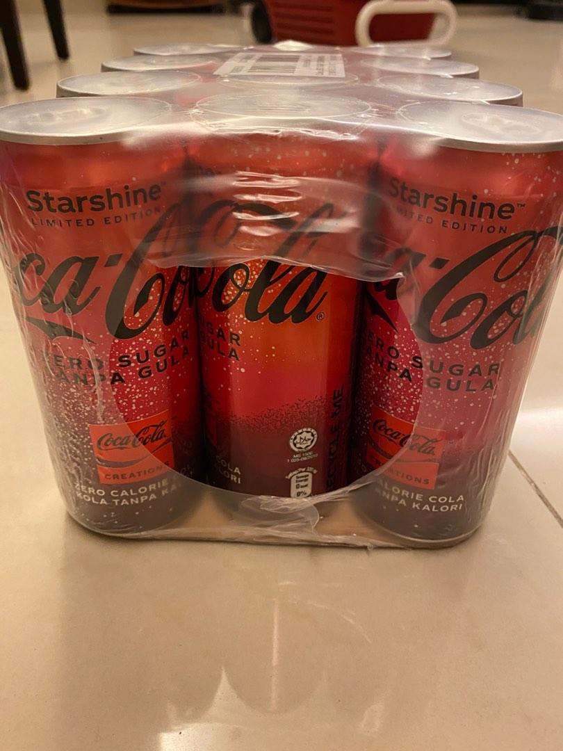 [Limited Edition] Coca-Cola Zero Sugar Starshine (320ml x 12), Food & Drinks, Beverages on Carousell