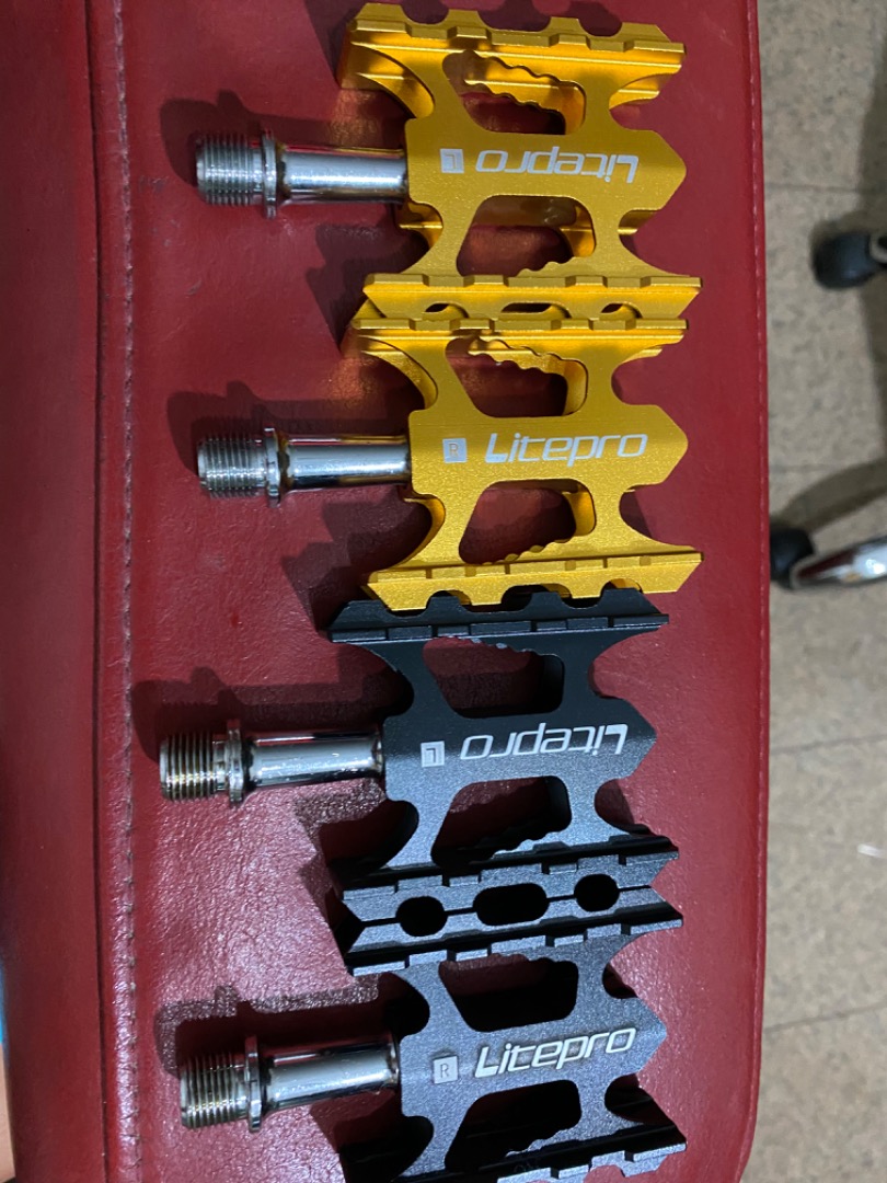 Litepro pedals, Sports Equipment, Bicycles & Parts, Parts & Accessories ...