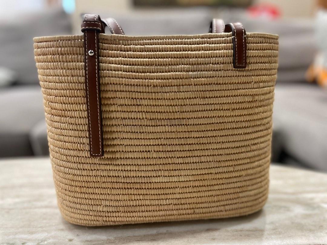 Loewe Straw Bag Small, Luxury, Bags & Wallets on Carousell