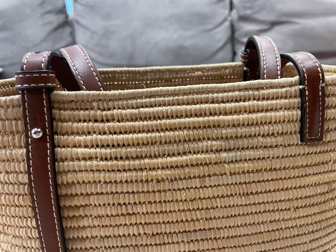 Loewe Straw Bag Small, Luxury, Bags & Wallets on Carousell