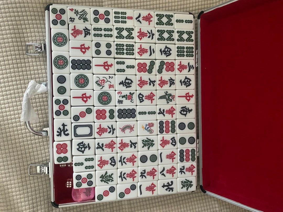 Mahjong A1 Size 40mm 2 tone (soft pink), Hobbies & Toys, Toys & Games ...