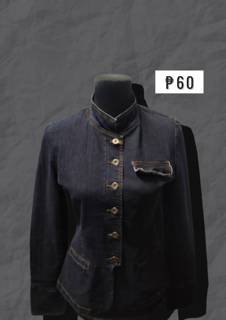 Maong Jacket, Women's Fashion, Coats, Jackets and Outerwear on Carousell