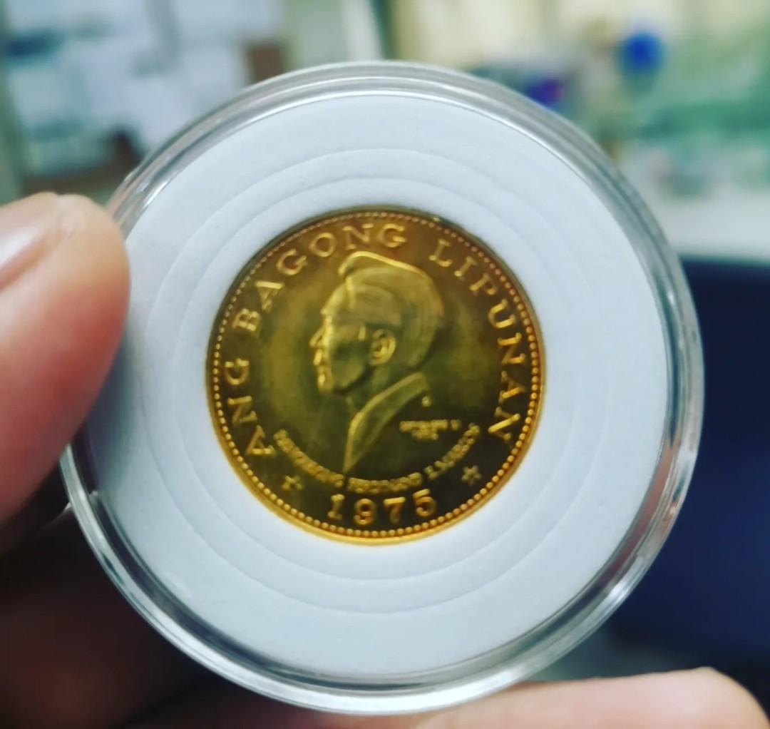 MARCOS 1000 GOLD COIN, Hobbies & Toys, Memorabilia & Collectibles ...