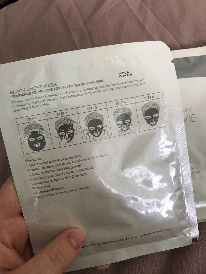 Mary Kay Lumivie Sheet Mask, Beauty & Personal Care, Face, Face Care on ...