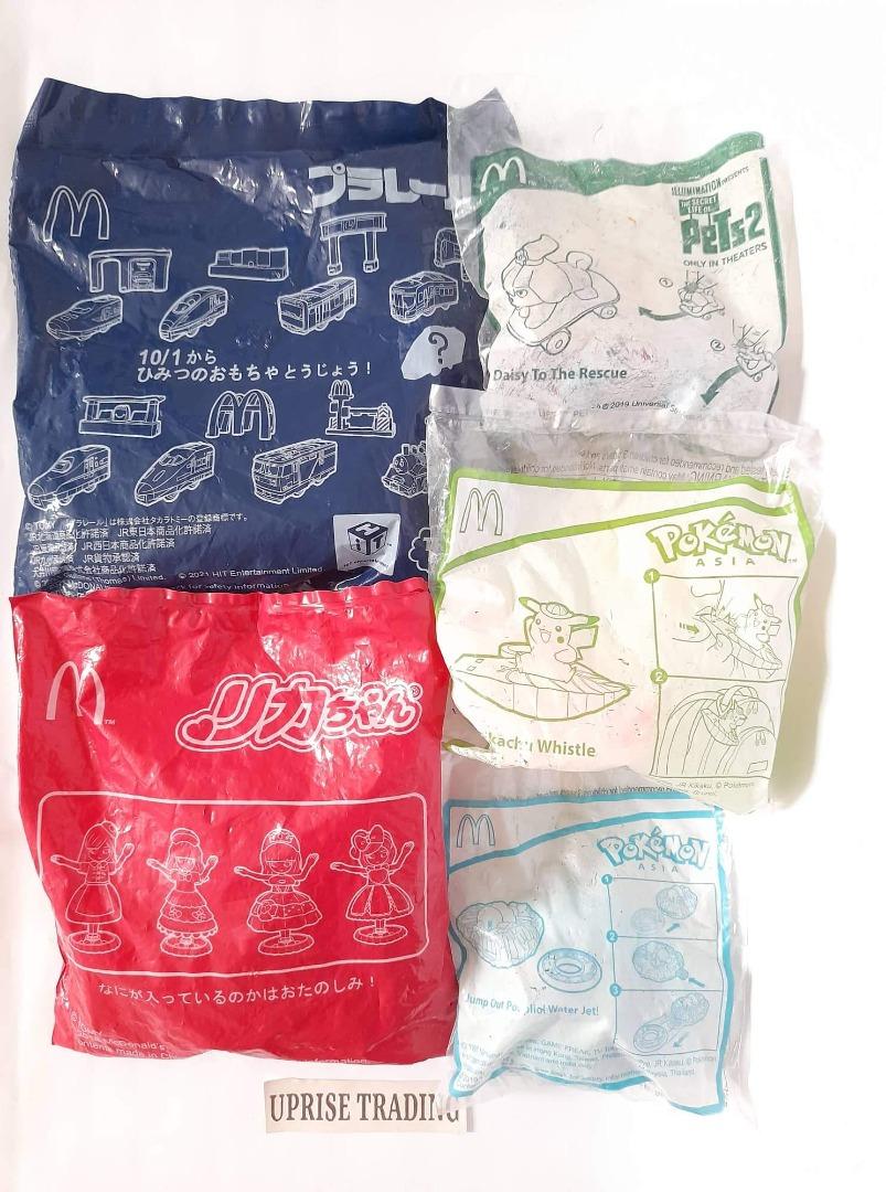 Mcdonalds Mcdo Toys Thomas and friends Train Licca doll pokemon Sealed ...