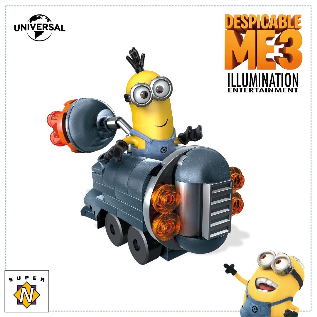 Mega Construx x Mattel - Minions - Despicable Me 3 Gru's Car Building ...