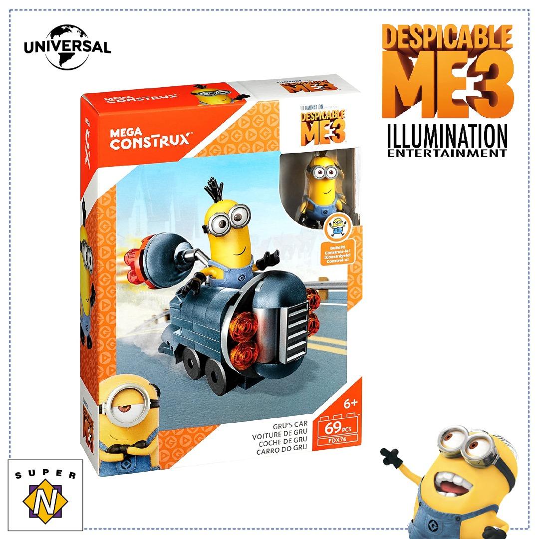 Mega Construx x Mattel - Minions - Despicable Me 3 Gru's Car Building ...