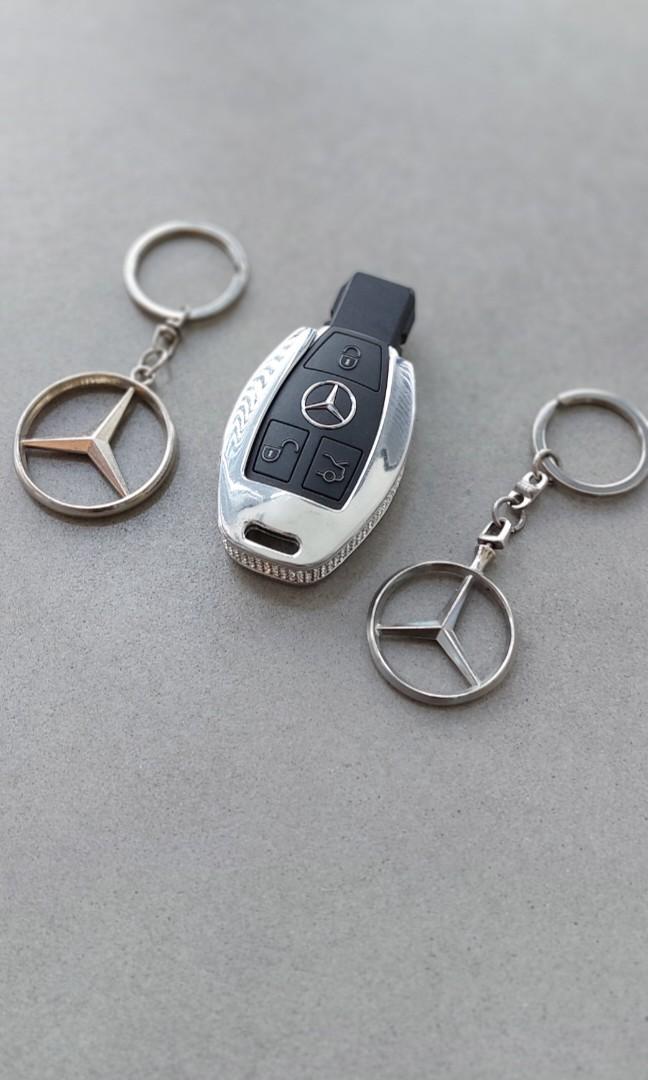 Mercedes-Benz Keychain, Car Accessories, Accessories on Carousell