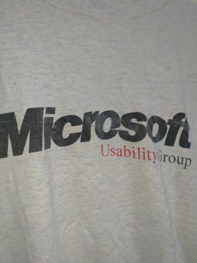 Microsoft, Men's Fashion, Tops & Sets, Tshirts & Polo Shirts on Carousell
