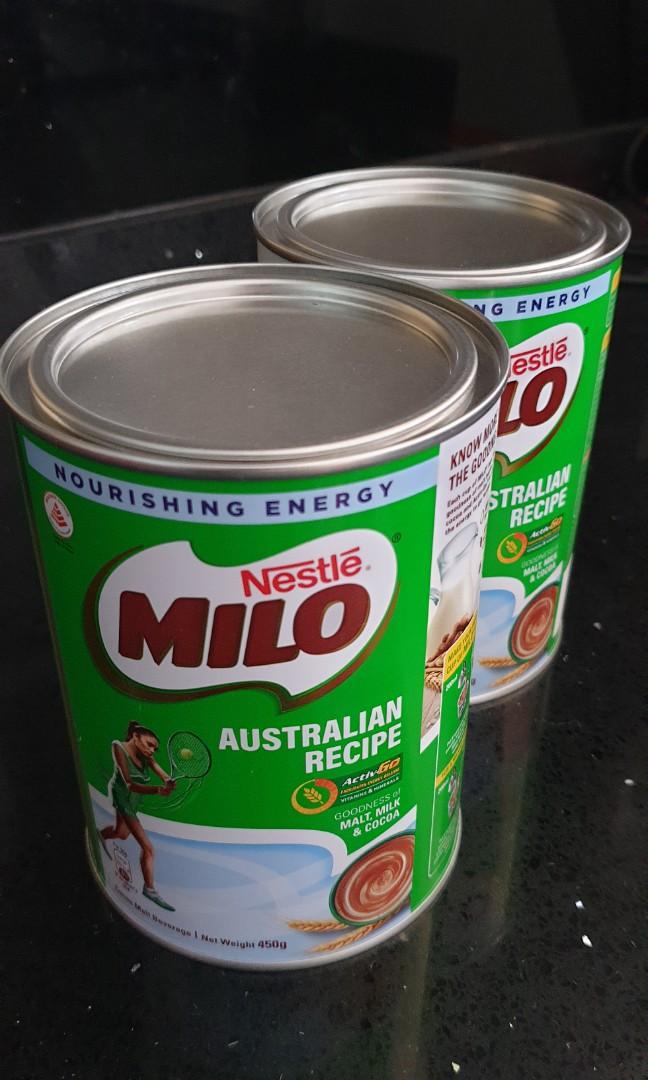 Milo Australian Recipe 450g, Food & Drinks, Beverages on Carousell